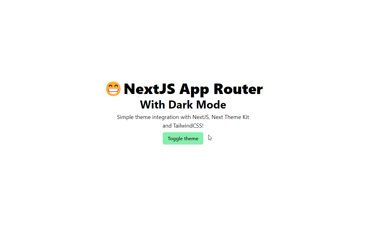 Dark Mode in NextJS App Router | Faustino Zanetto